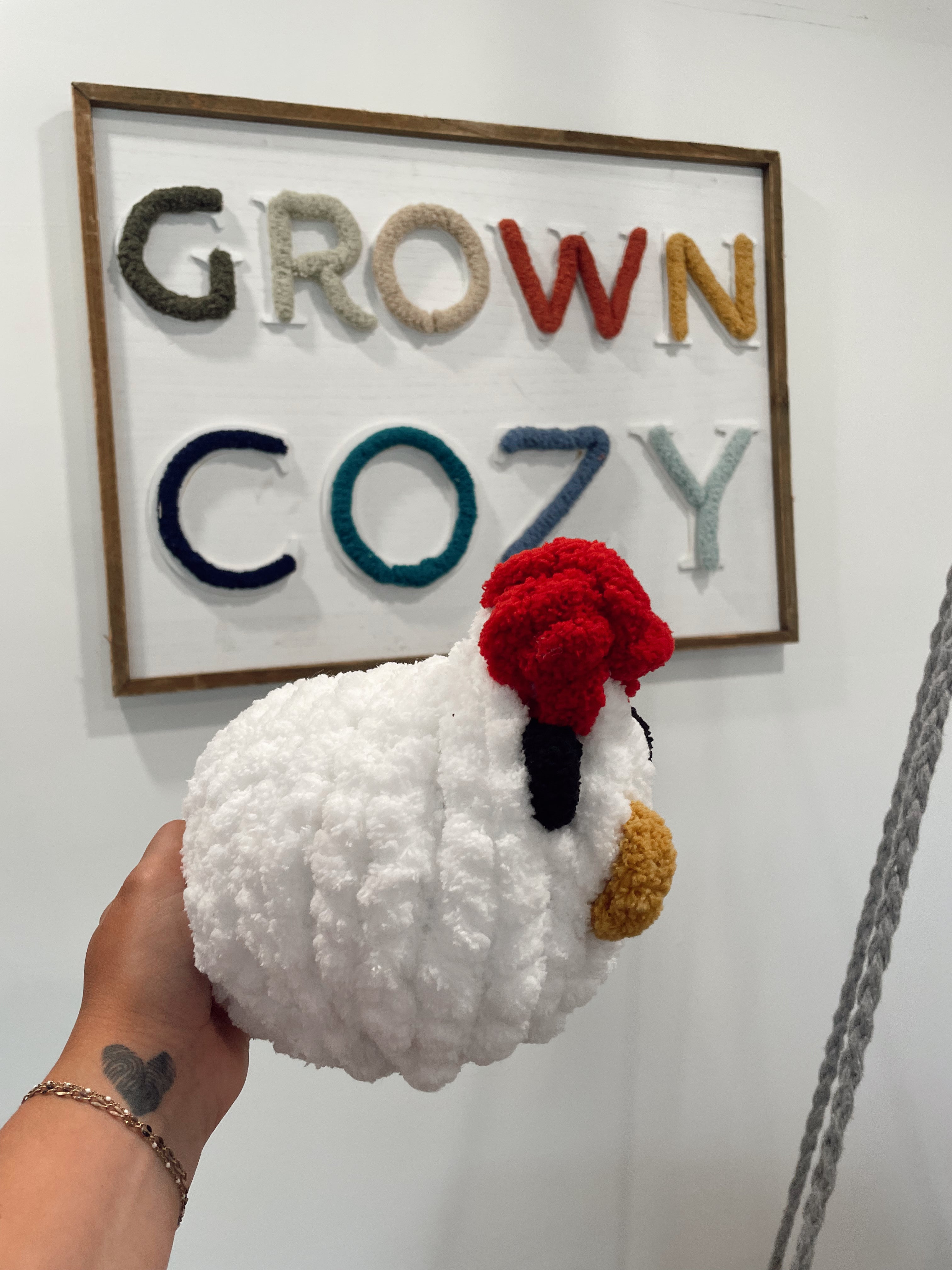 Randy the Rooster – Grown Cozy